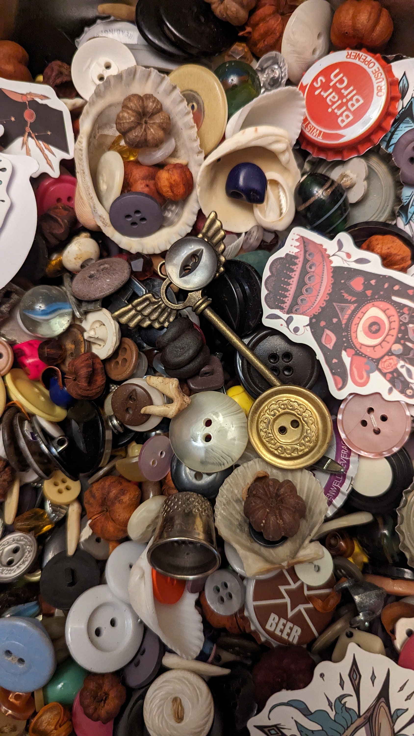 Crow Confetti Scoop - Etsy