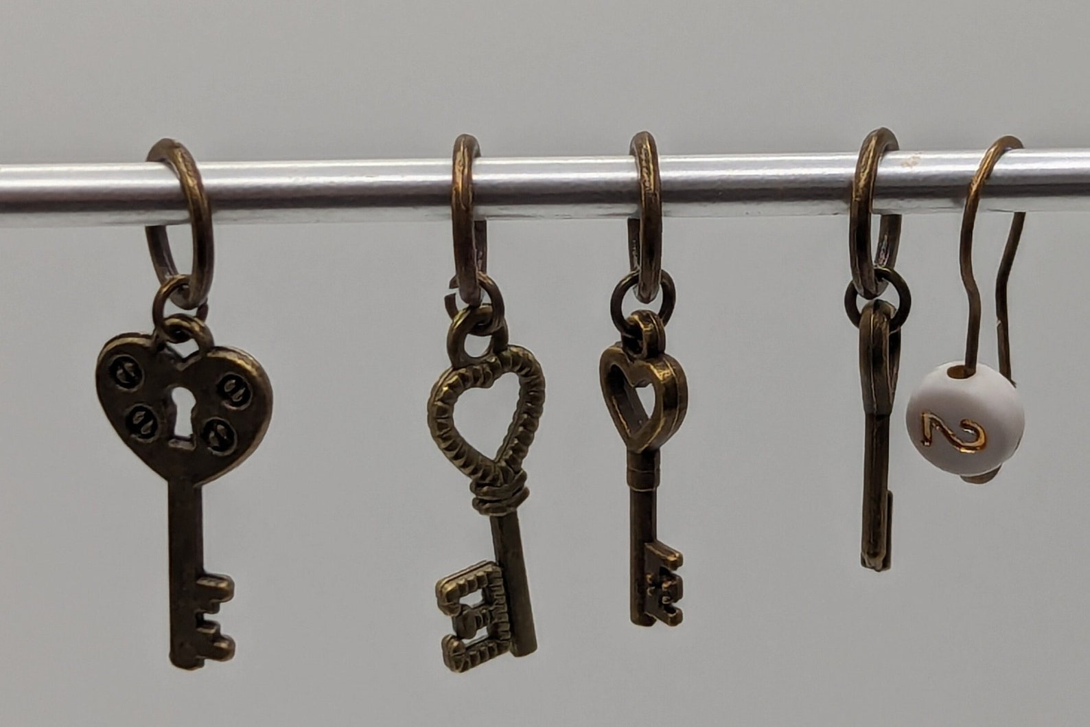 Victorian Keys Sitch Marker, Set of Four - Etsy