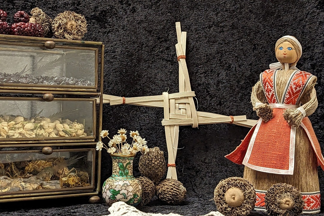 Handwoven Imbolc Brigid's Cross - Etsy