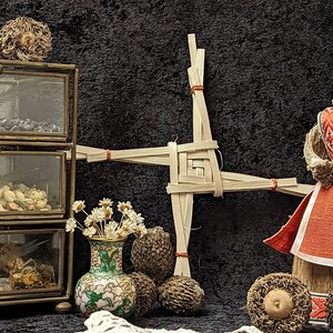 Handwoven Imbolc Brigid's Cross - Etsy