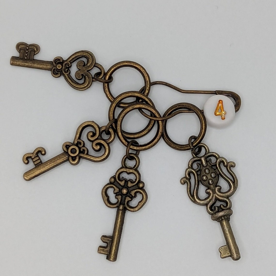 Victorian Keys Sitch Marker, Set of Four - Etsy