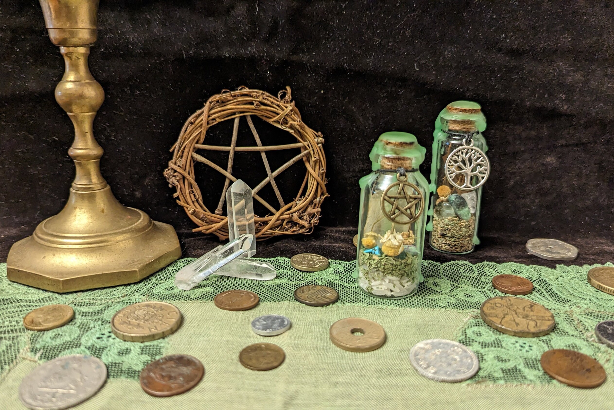 Prosperity & Abundance Spell Jar Kit - Etsy