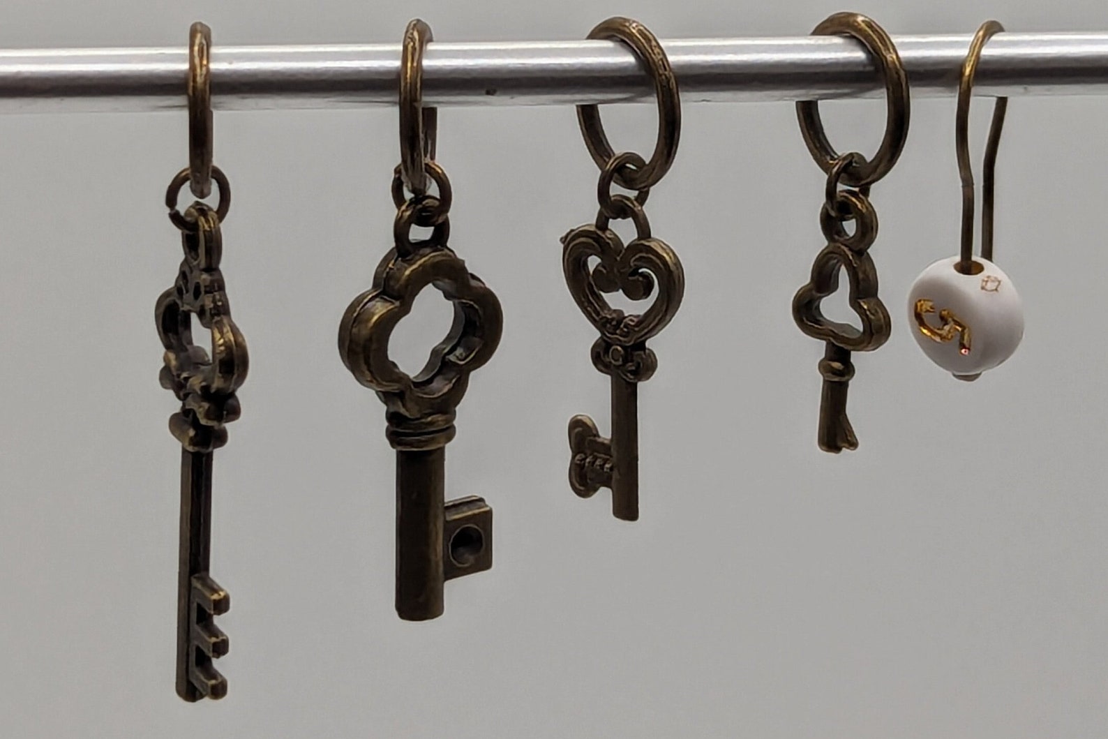Victorian Keys Sitch Marker, Set of Four - Etsy