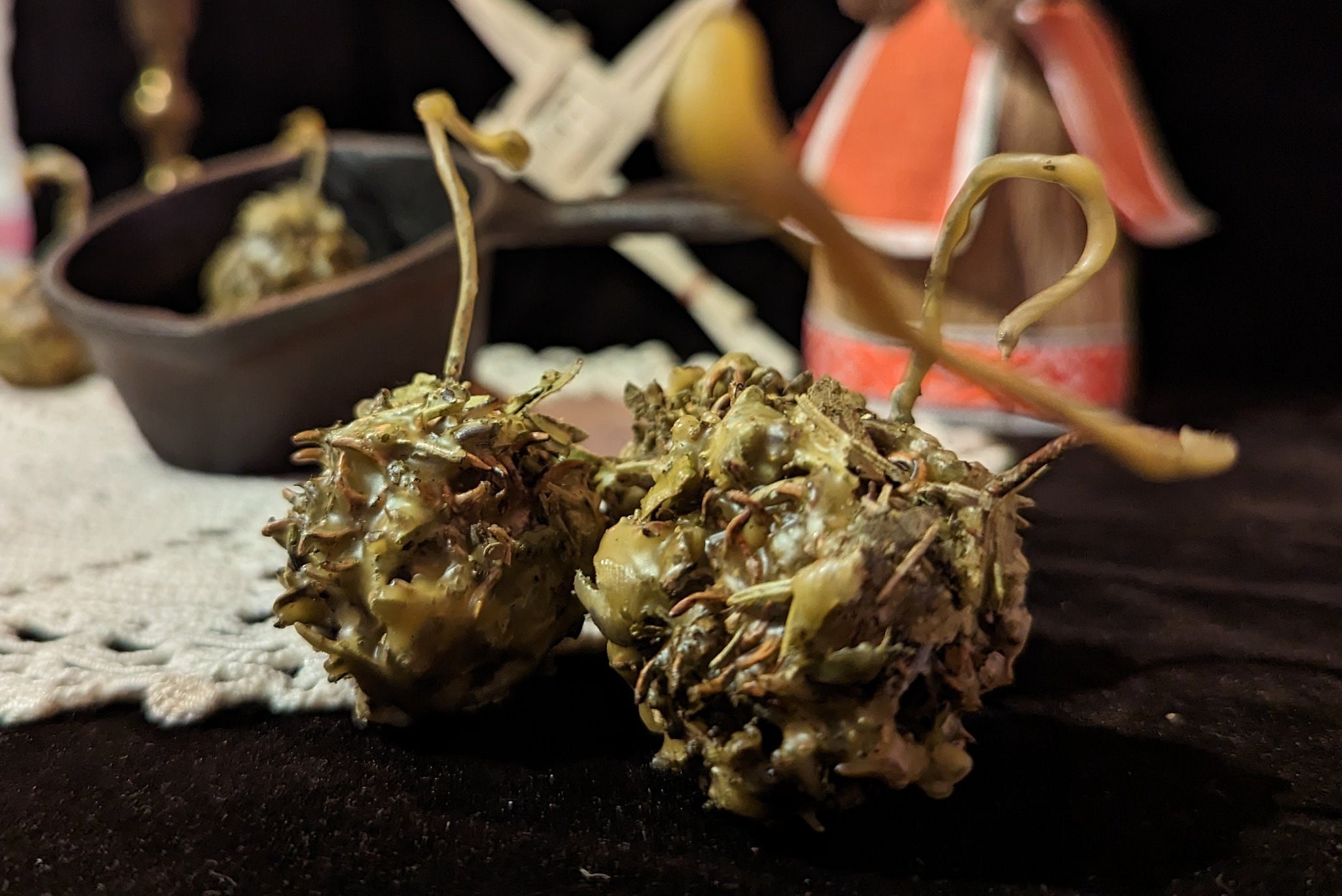 Imbolc Ritual Loaded Witches' Burr Spell Balls - Etsy