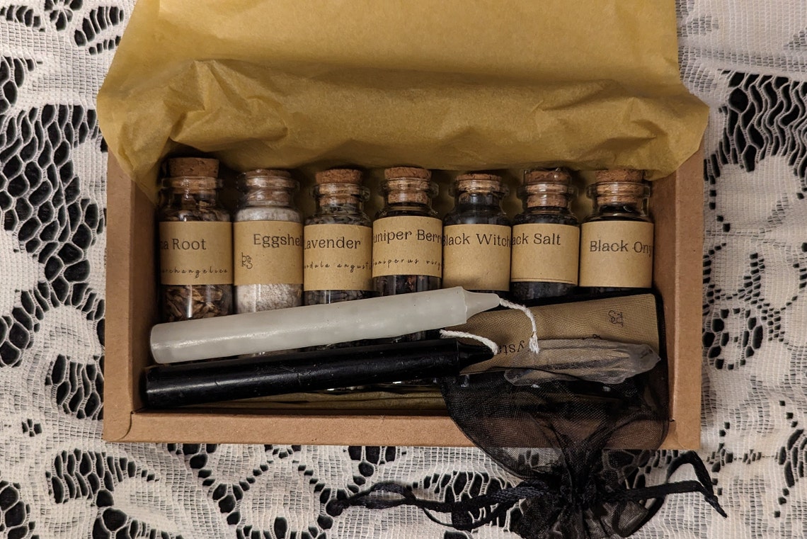 Deluxe Protection Spell Ingredients Set - Etsy