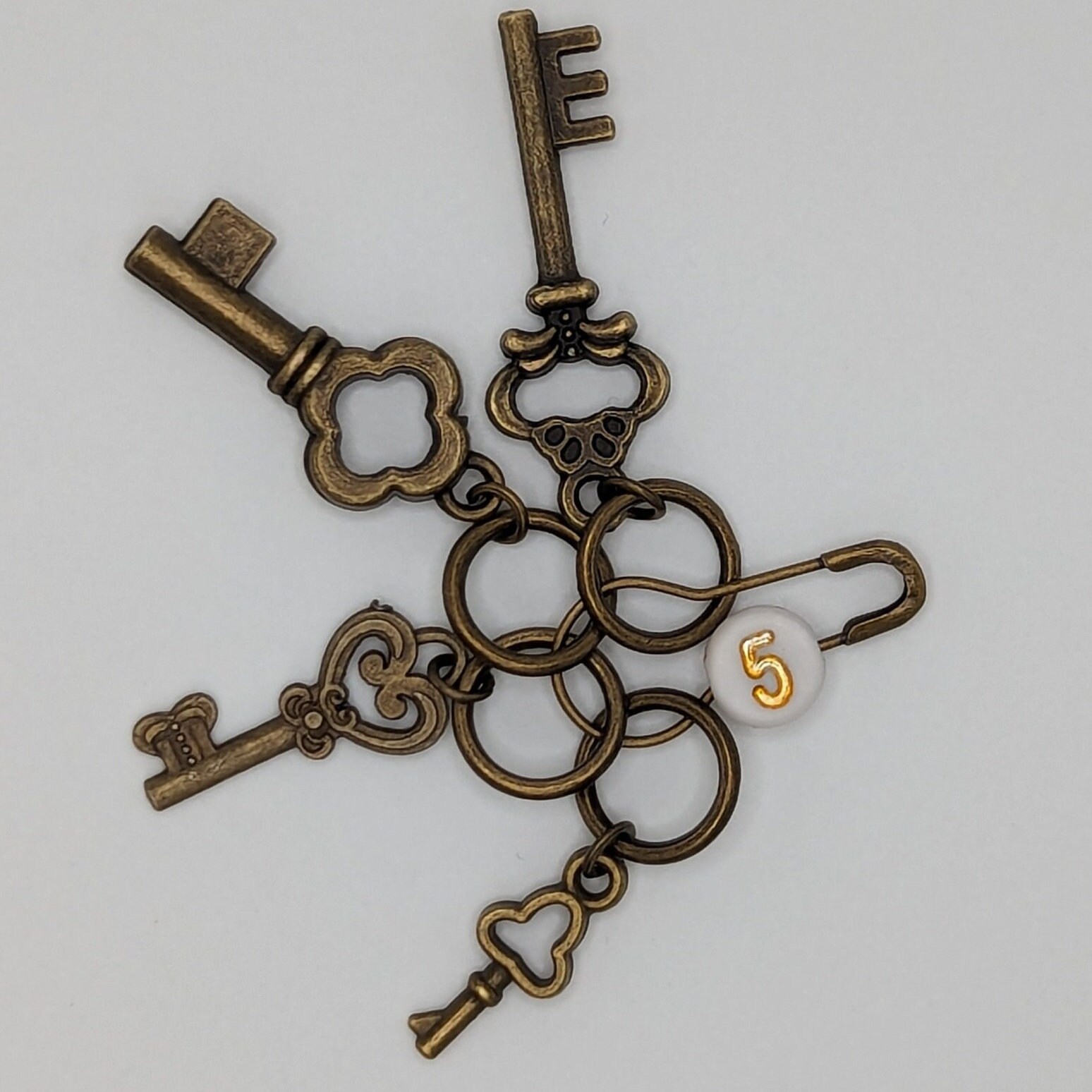 Victorian Keys Sitch Marker, Set of Four - Etsy