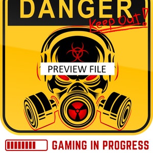 Gaming in Progress - Printable Art Design - SVG, PNG, PDF Digital ...