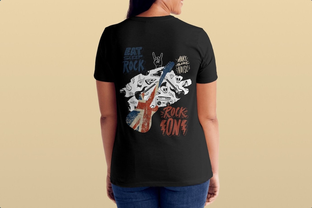 Rock On! - Printable Art Design - SVG, PDF, and PNG Digital Download - Etsy