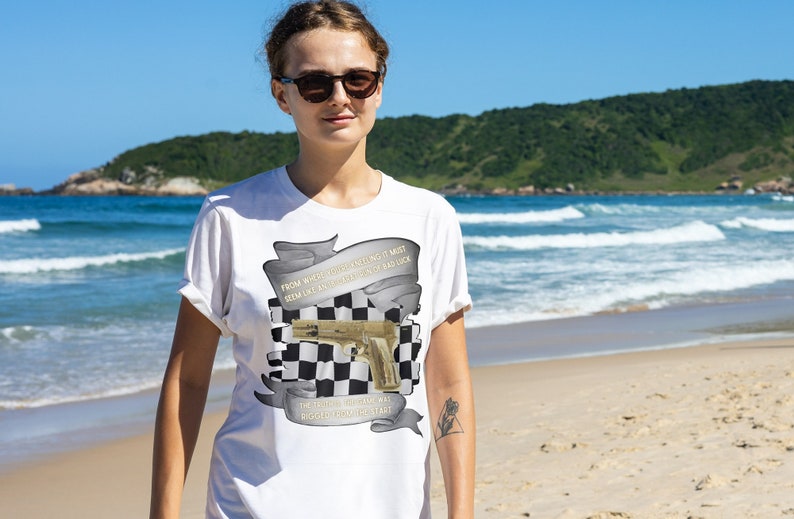 Fallout NV "maria" T-shirt and Tote Bag Set - Unique Weapon Design From ...