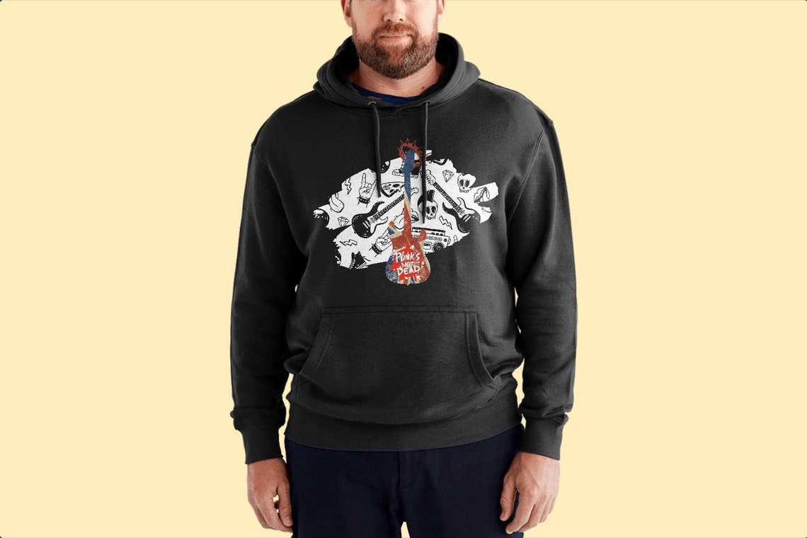 Punk's Not Dead Design – Shirt, Mug, Sticker (PNG & SVG Digital ...