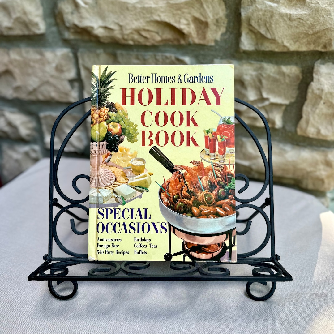 Vintage 1959 Better Homes & Gardens Holiday Cookbook: 1st Edition ...