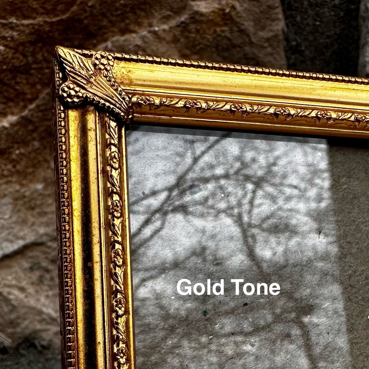 Vintage Gold Tone Picture Frames, 8 X 10 Tabletop Photo Frames ...