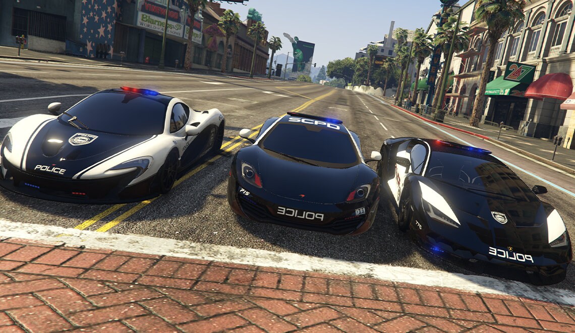GTA V Police Car Pack: 16 CARS Fivem Ready High Quality Optimized Grand ...