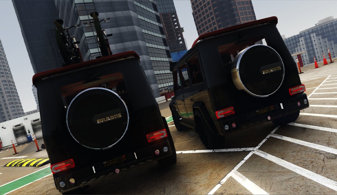 GTA V Brabus Car Pack: 3 CARS Fivem Ready Realistic Handlings High ...
