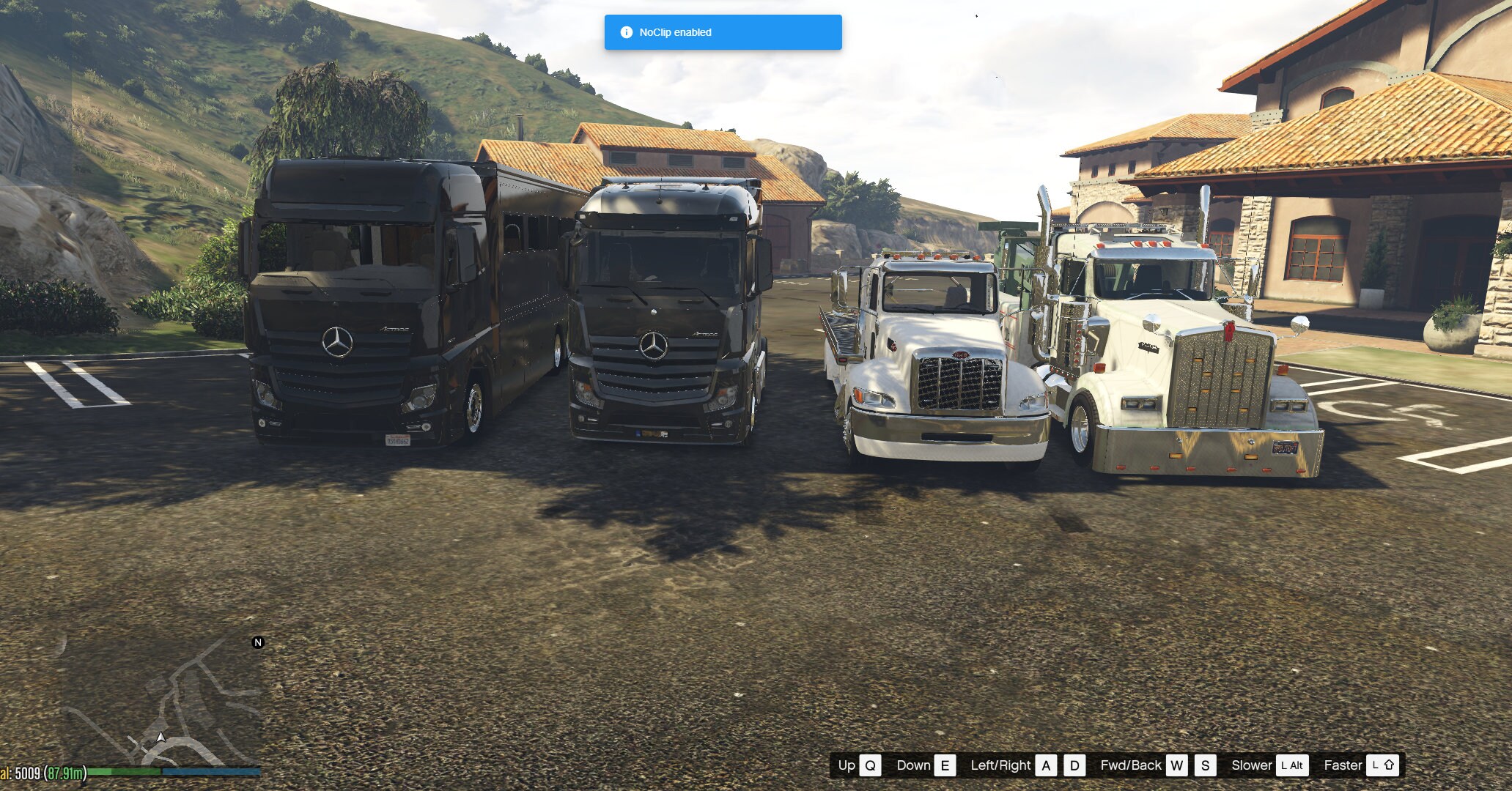 GTA V Trucks Pack 4 Trucks Fivem Ready Realistic Handlings High