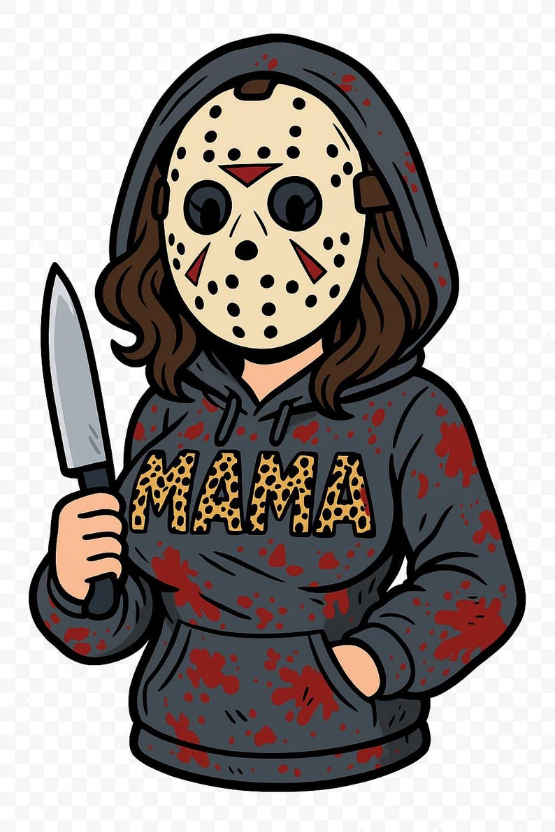 MOMMA Horror Characters for T-shirts, Pants, Hoodies - Etsy