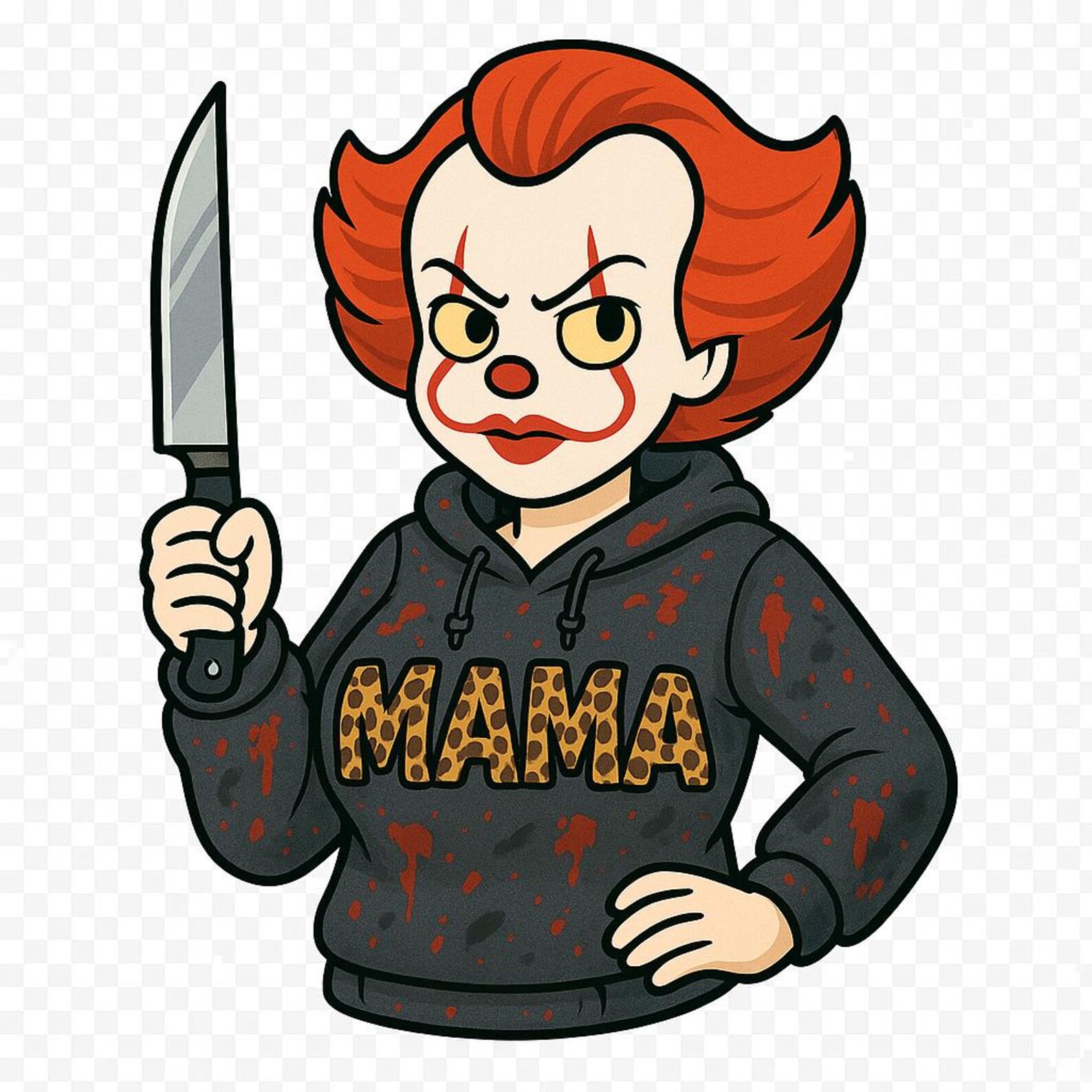 MOMMA Horror Characters for T-shirts, Pants, Hoodies - Etsy
