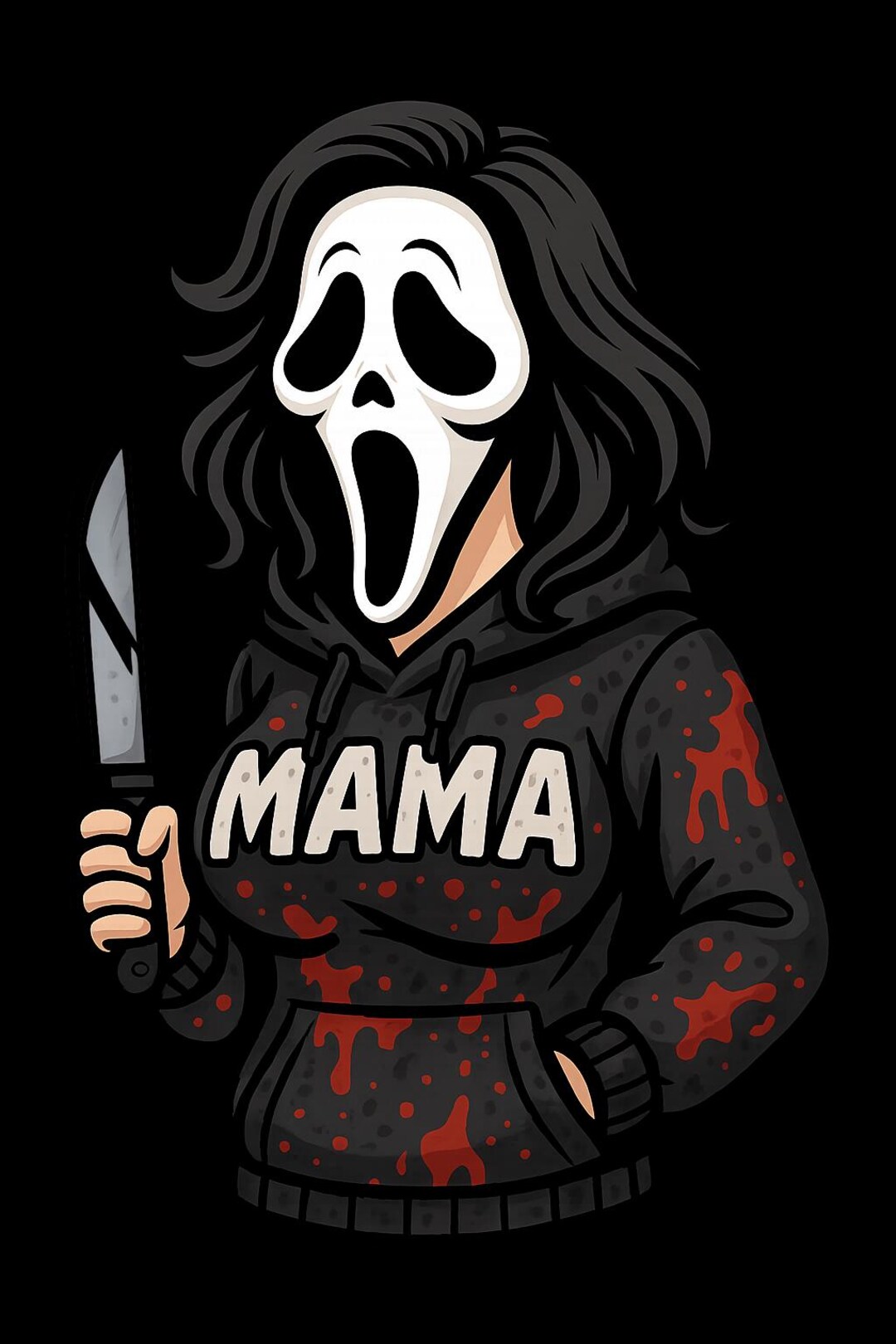 MOMMA Horror Characters for T-shirts, Pants, Hoodies - Etsy