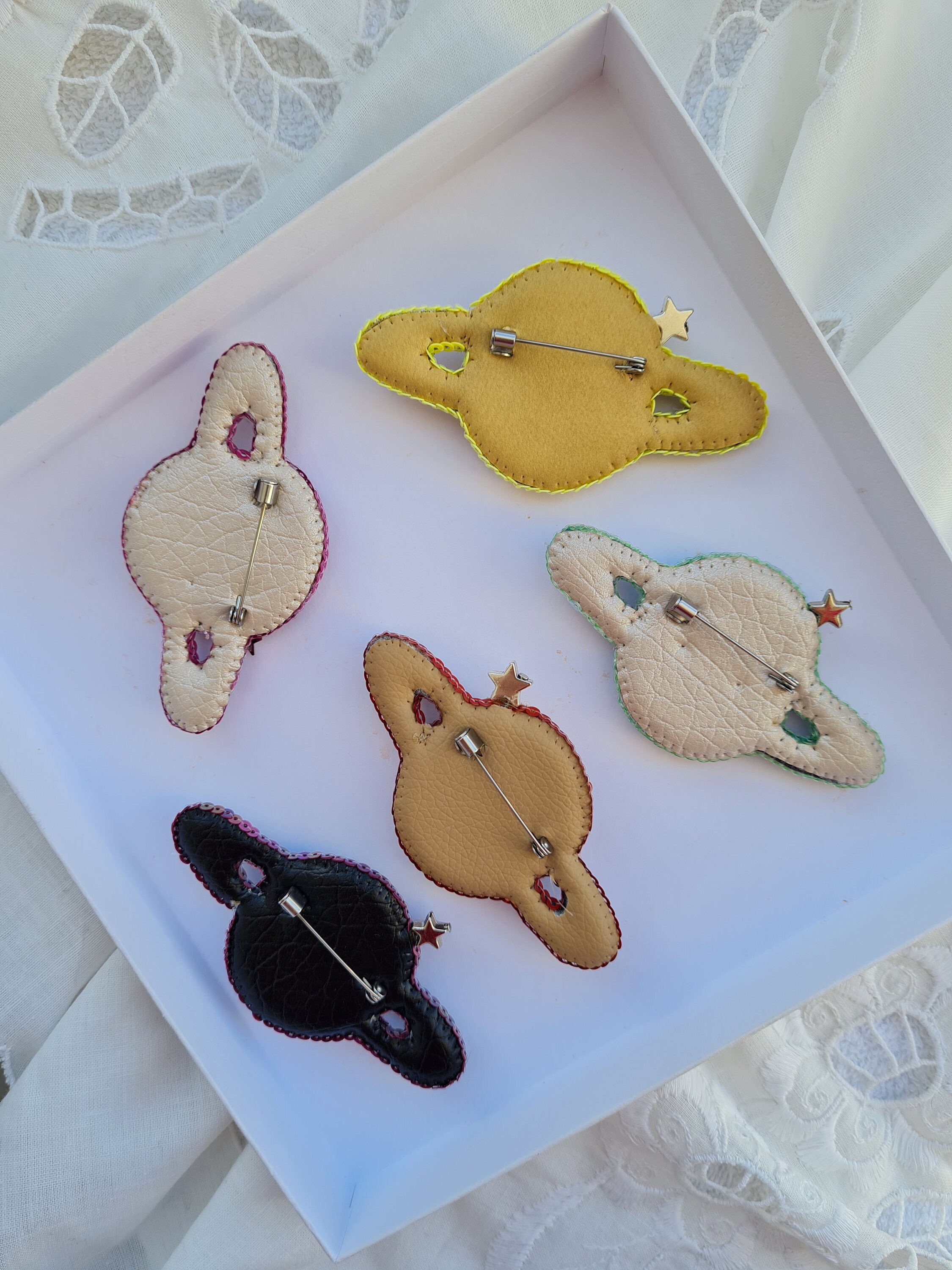 Handmade Planet Brooch, Planet Jewelry, Colorful Planet Brooch, Planet ...