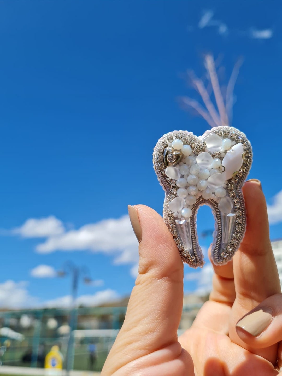 Handmade Tooth Brooch,tooth Pins,handmade Brooch,brooch for Women ...