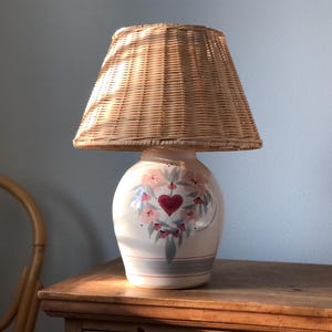 12.5'' Vintage Cottagecore Style Crock Lamp - Etsy