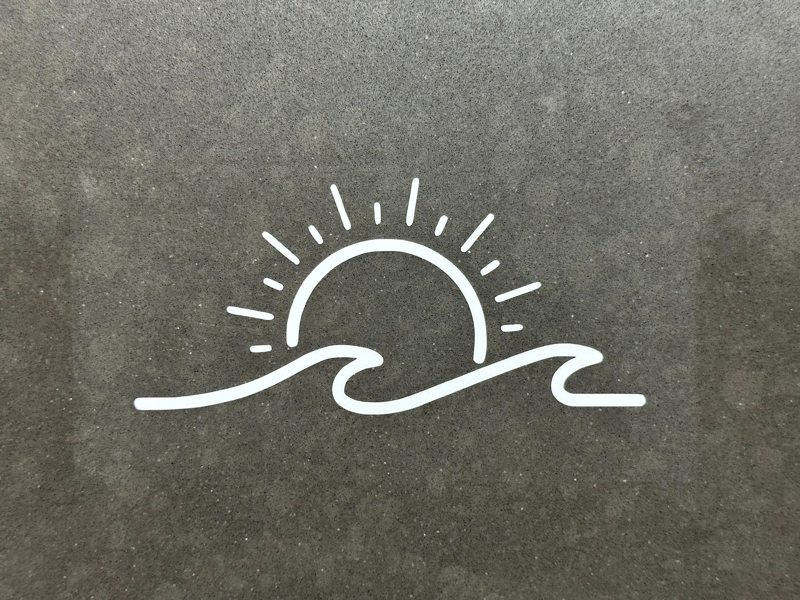 Sun Sea Ocean Waves Decal Perfect for Broncos Jeeps - Etsy