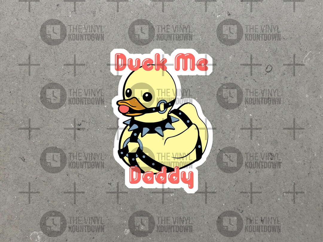 Duck Me Daddy Funny Offroad Sticker for Jeeps, Wranglers, Trucks, Suvs ...