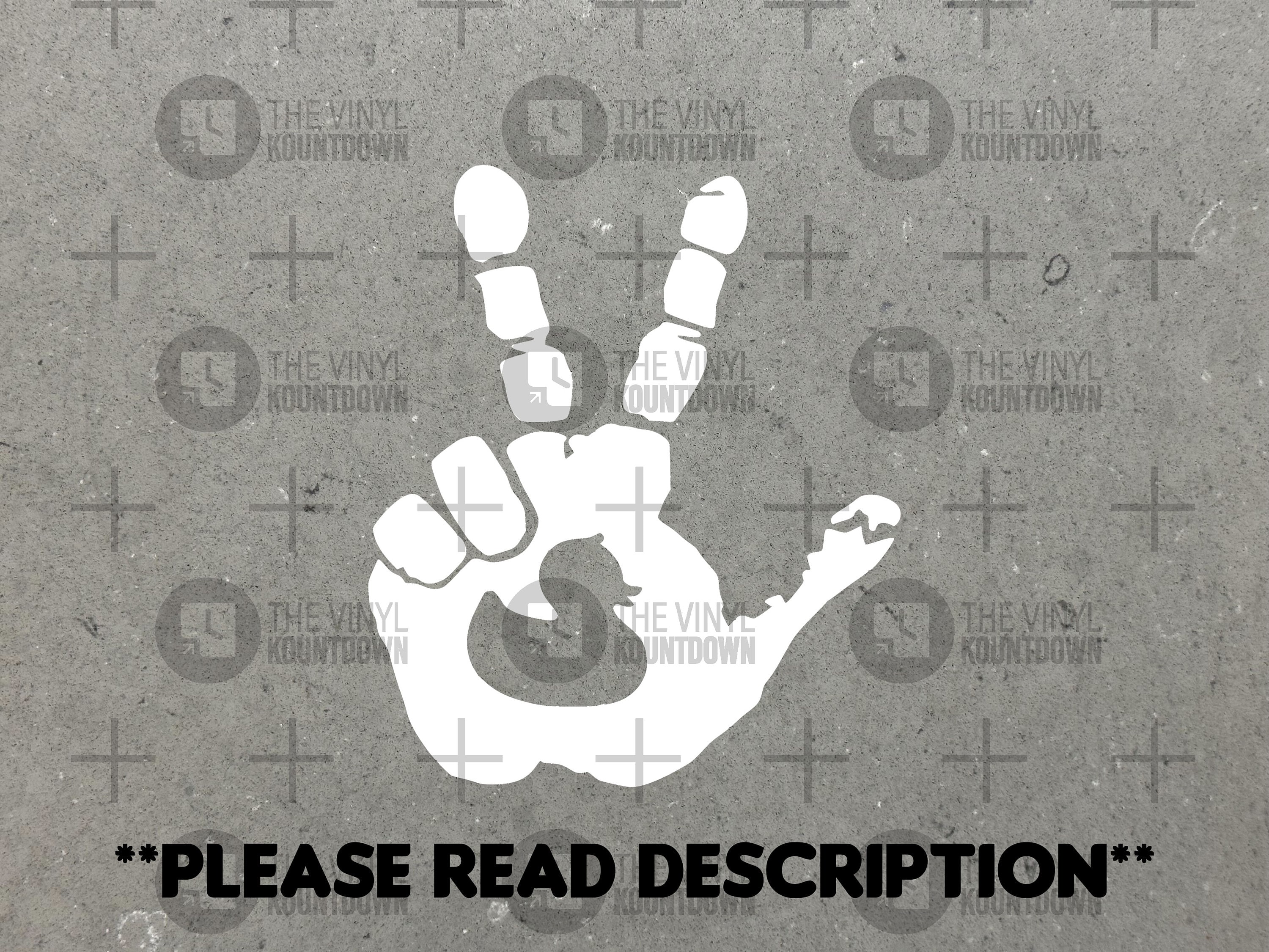 Two-finger Wave With Duck Right Thumb Perfect for Mirrors - Etsy