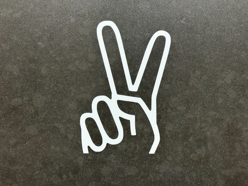 Two-finger Wave Off-roader Wave Perfect for Mirrors - Etsy