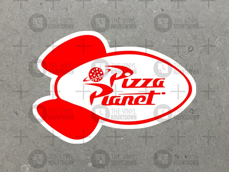 Pizza Planet Rocket 90s Nostalgia Toy Story Sticker for - Etsy