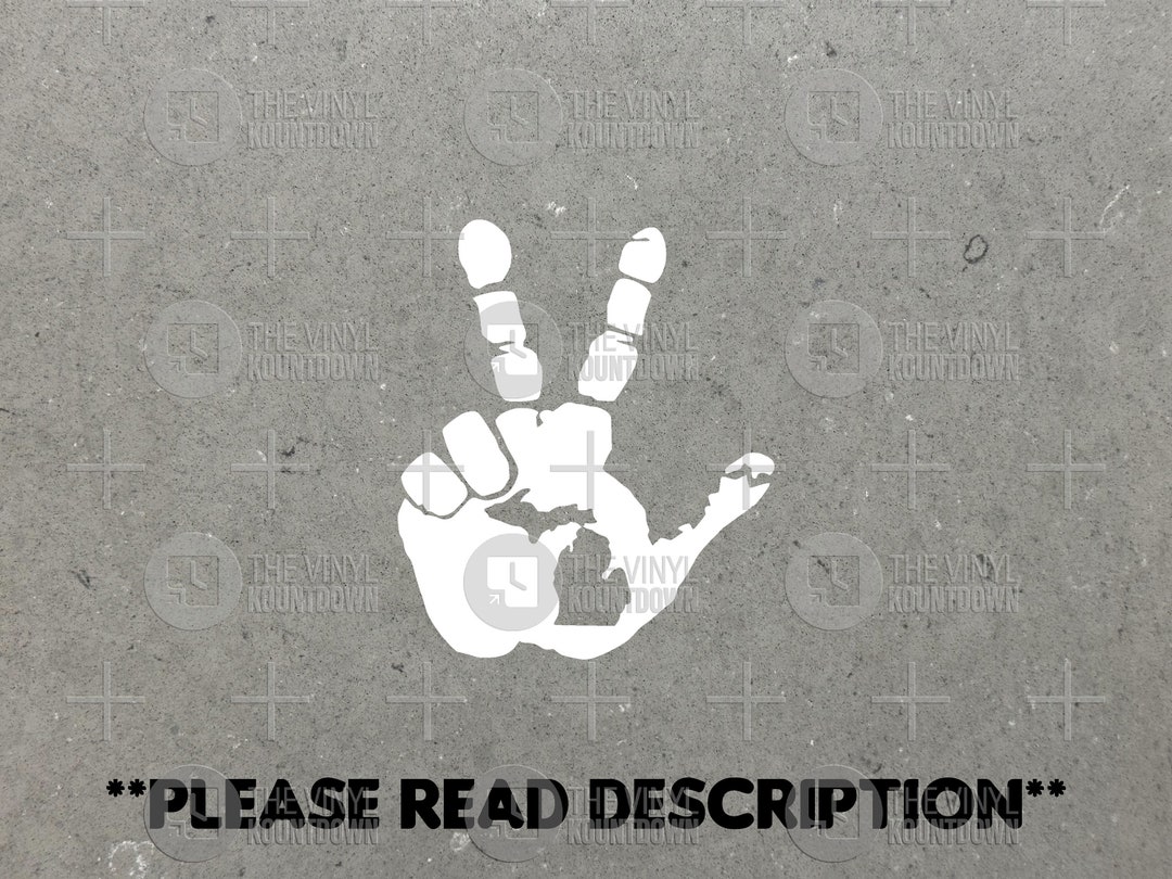 Michigan Offroad Two-finger Wave Right Thumb Perfect for Mirrors ...