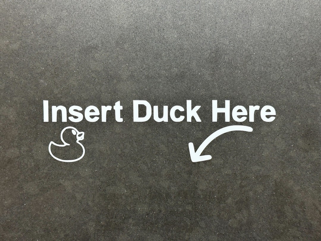 Insert Duck Here Offroad Duck Perfect for Doors on Jeeps and Wranglers ...