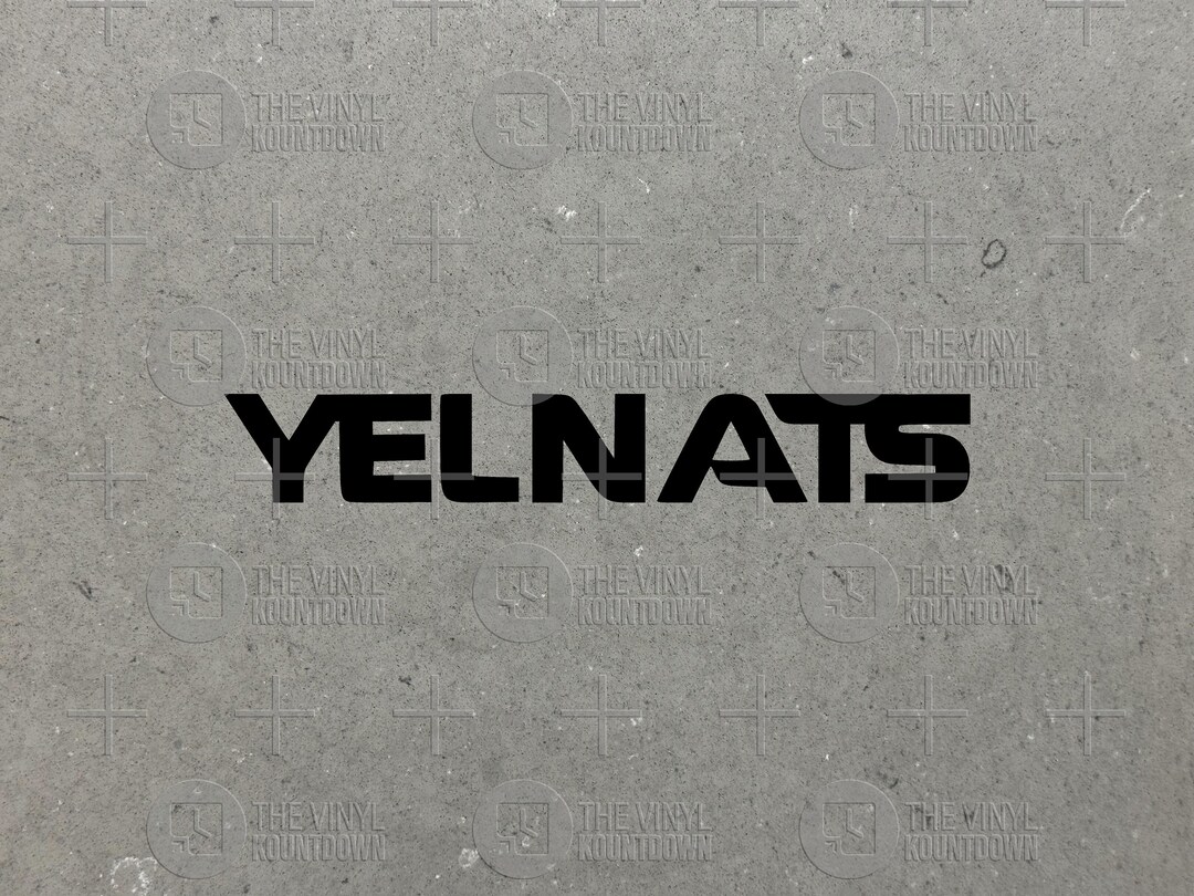 Yelnats Decal 2pcs Included Funny Popular Sticker for Stanley Cup, PC ...