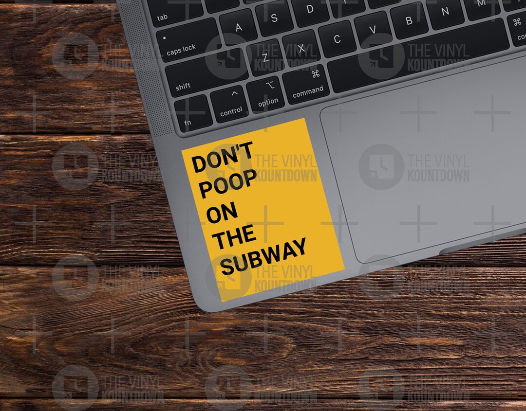 Don't Poop on the Subway Brooklyn Nine-nine NYPD Funny NYC Sticker for ...