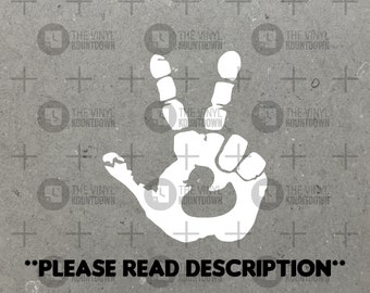 Two-finger Wave With Duck Right Thumb Perfect for Mirrors Windows on ...