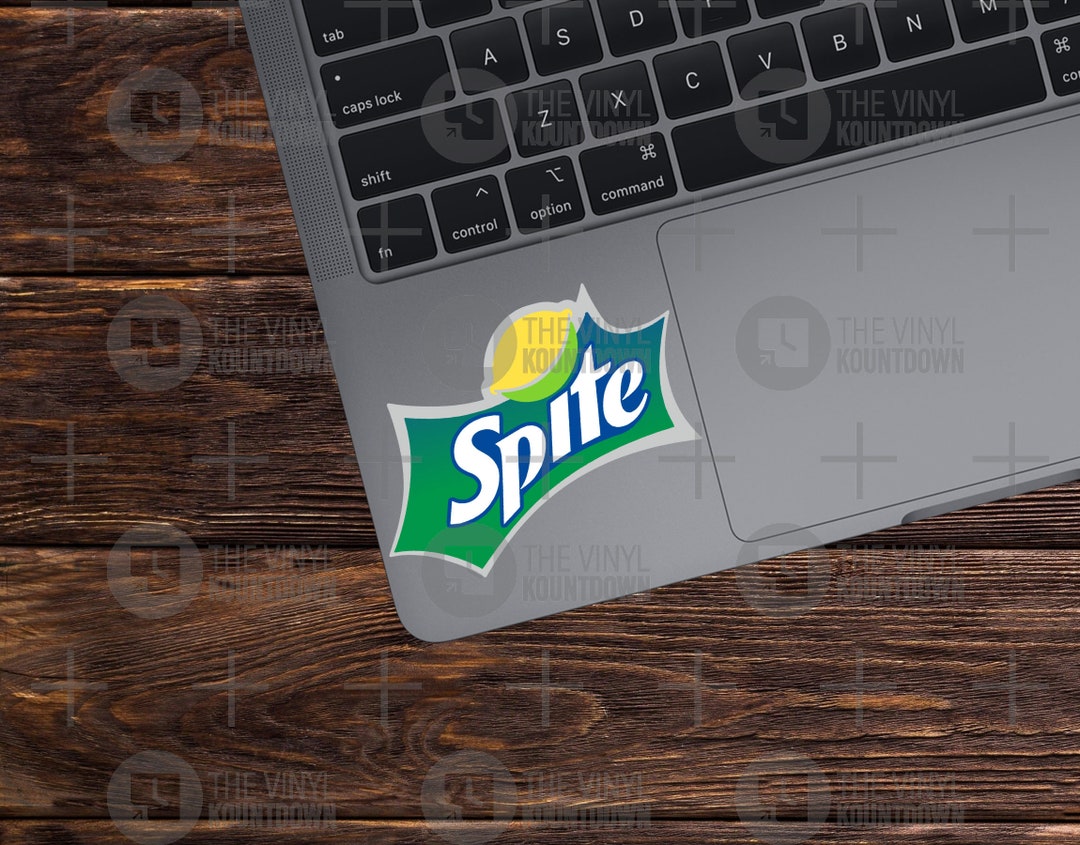 Spite Funny Sarcastic Lemonlime Soda Pop Can Sticker for Laptop, Bottle ...