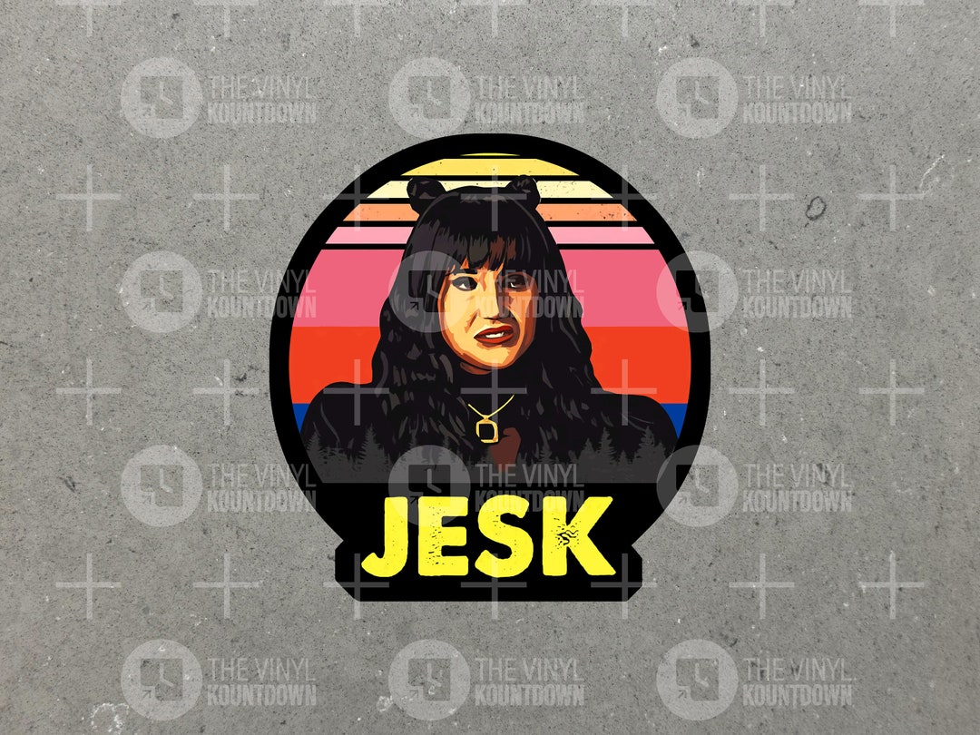 Jesk Jeff Suckler Funny Nadja Vampire Sticker for Toolbox, Hard Hat ...