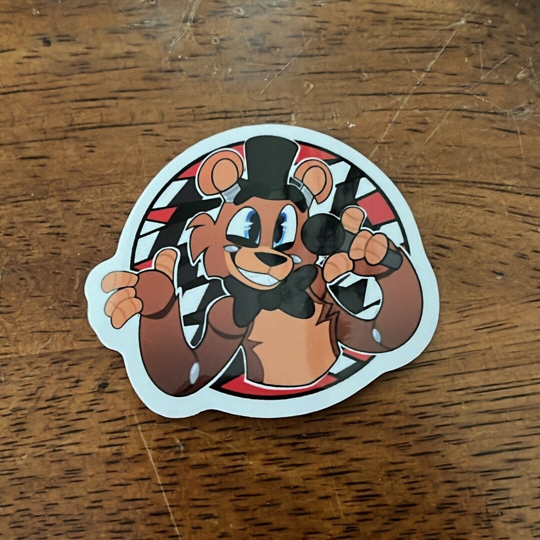 Fnaf//freddy V1//sticker - Etsy