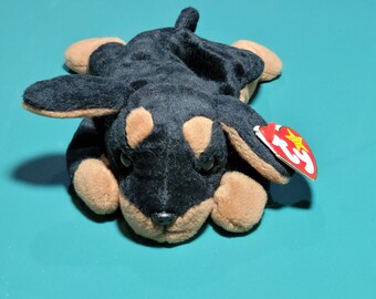 TY Beanie Baby DOBY the Doberman Dog 8 Inch - Etsy