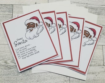 Christmas Cards African American Christmas Cards Black - Etsy