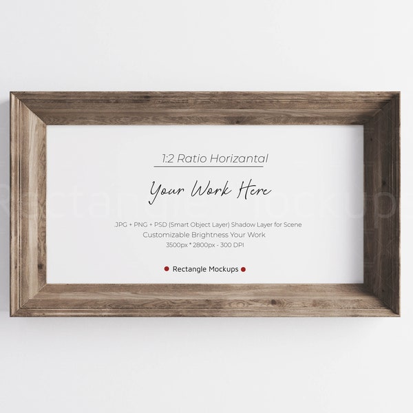 Rustic White Frame - Etsy