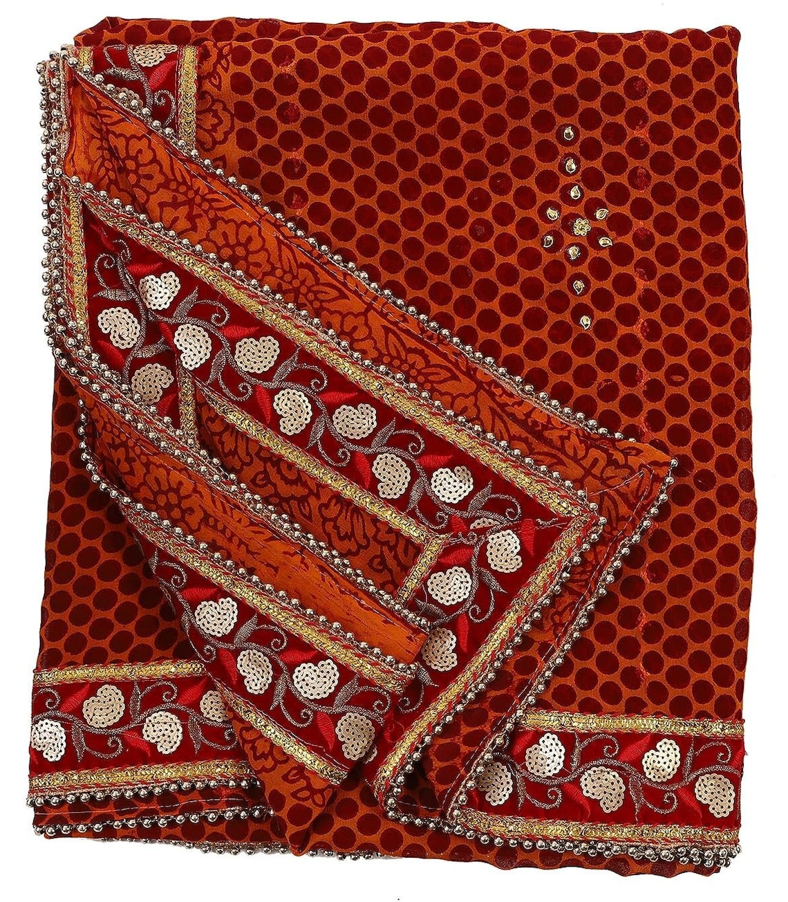 Indian Kumauni Wedding Traditional Cotton Handmade Uttrakhand Dupatta ...