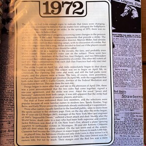 1972 Topps Baseball Cards Complete Page Album Vintage MLB Collection - Etsy