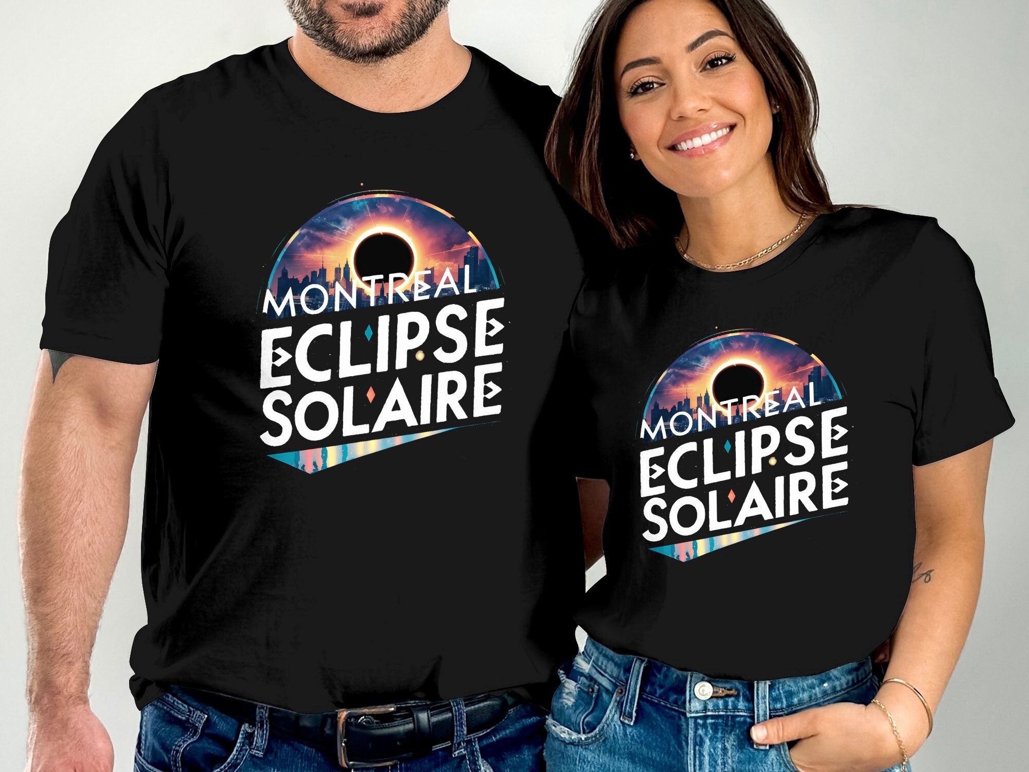 Montreal Eclipse Solaire T-shirt Total Solar Eclipse 2024 Shirt ...