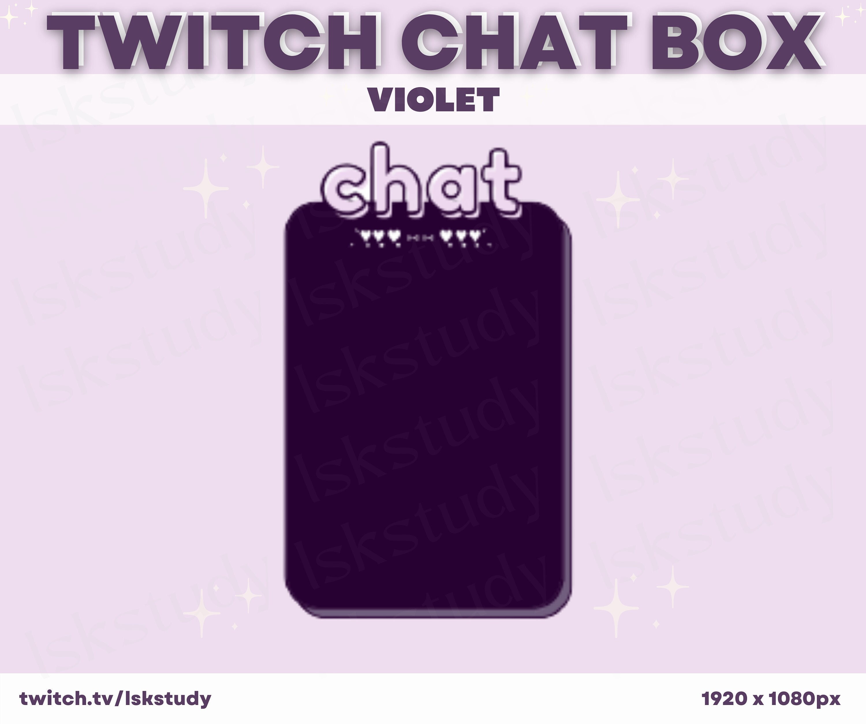 Twitch Transparent Color