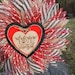4 Legged Love Heart Mesh Wreath/wall Decor - Etsy