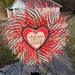 4 Legged Love Heart Mesh Wreath/wall Decor - Etsy