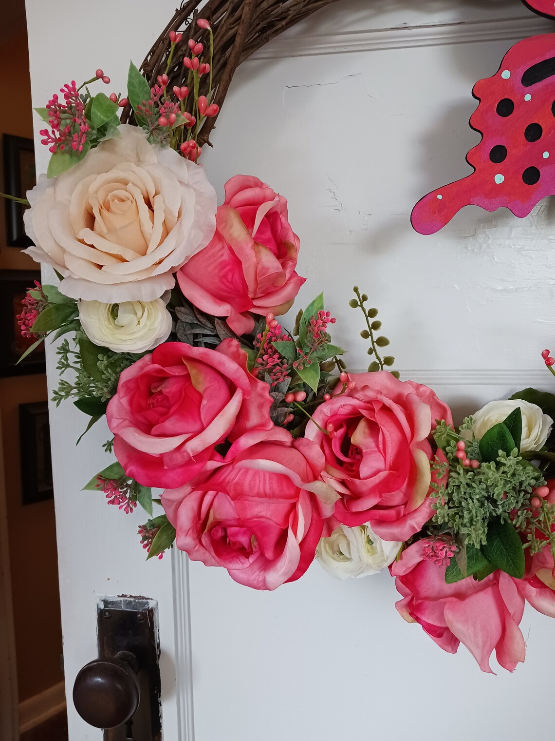 Dolly Butterfly Wreath/wall Decor - Etsy