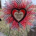 4 Legged Love Heart Mesh Wreath/wall Decor - Etsy