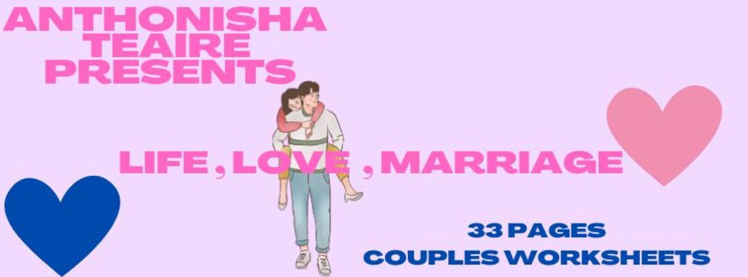 33 Page Couples Relationship Marriage Worksheet , Learning Each Other ...